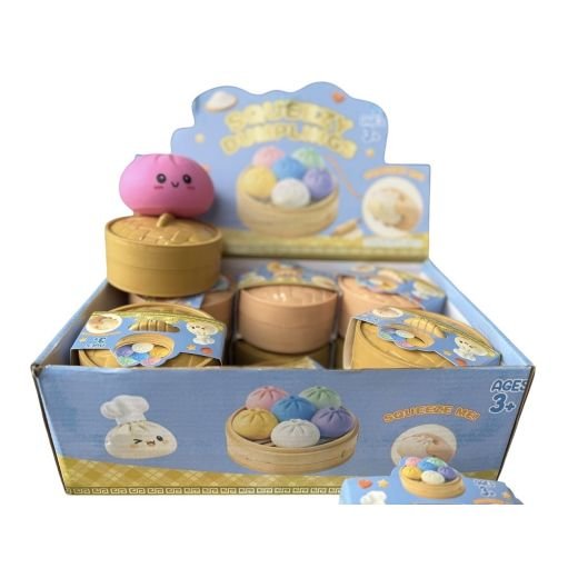 Squishy Toys Squeezy Dumplings (Old) - Lancashire Suppliers Ltd